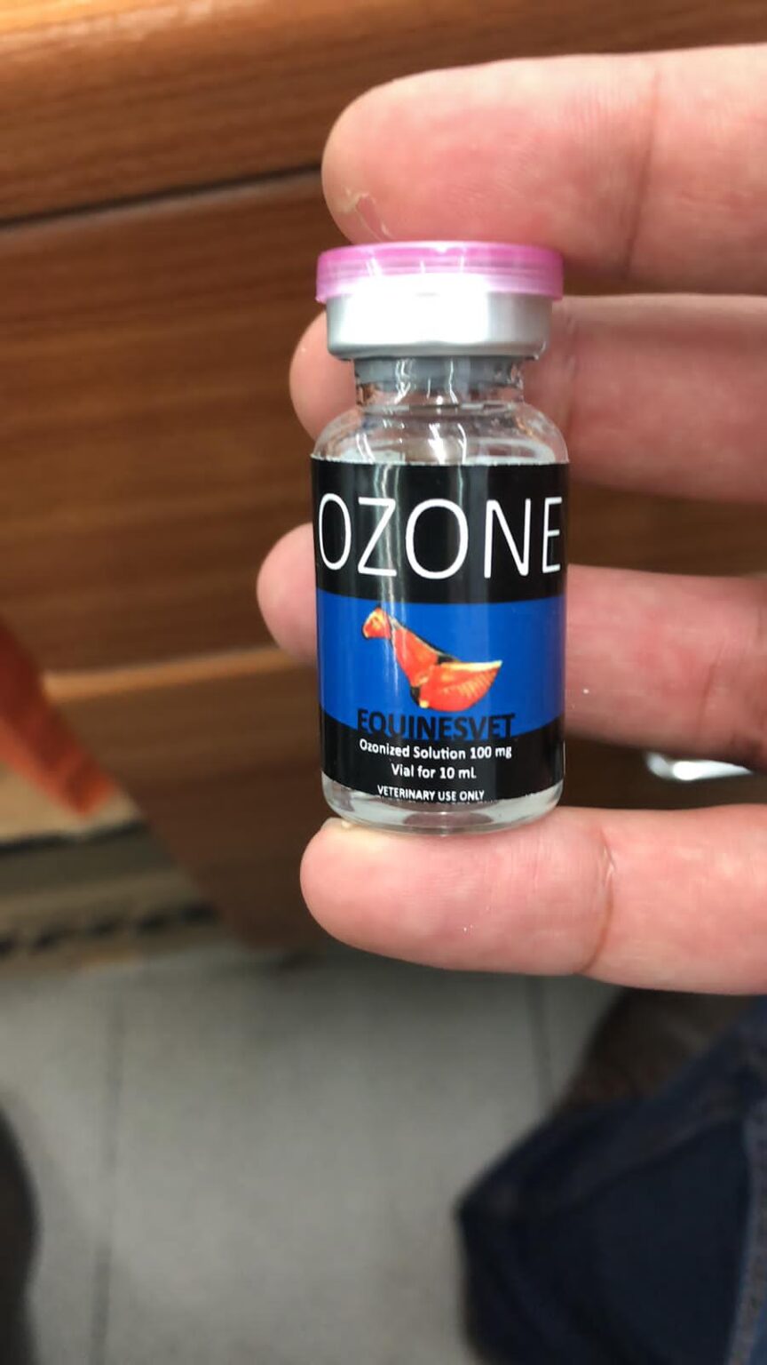 Ozone is a powerful respiratory stimulant. The parenteral administration